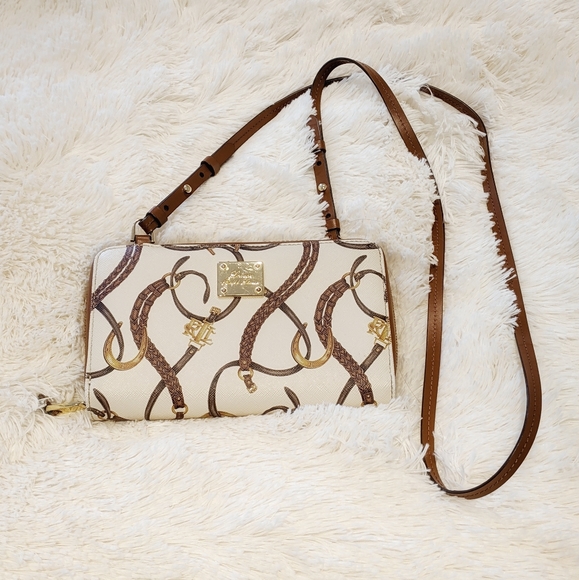Ralph Lauren | Bags | Lauren Ralph Lauren Caldwell Rll Crossbody Wallet ...